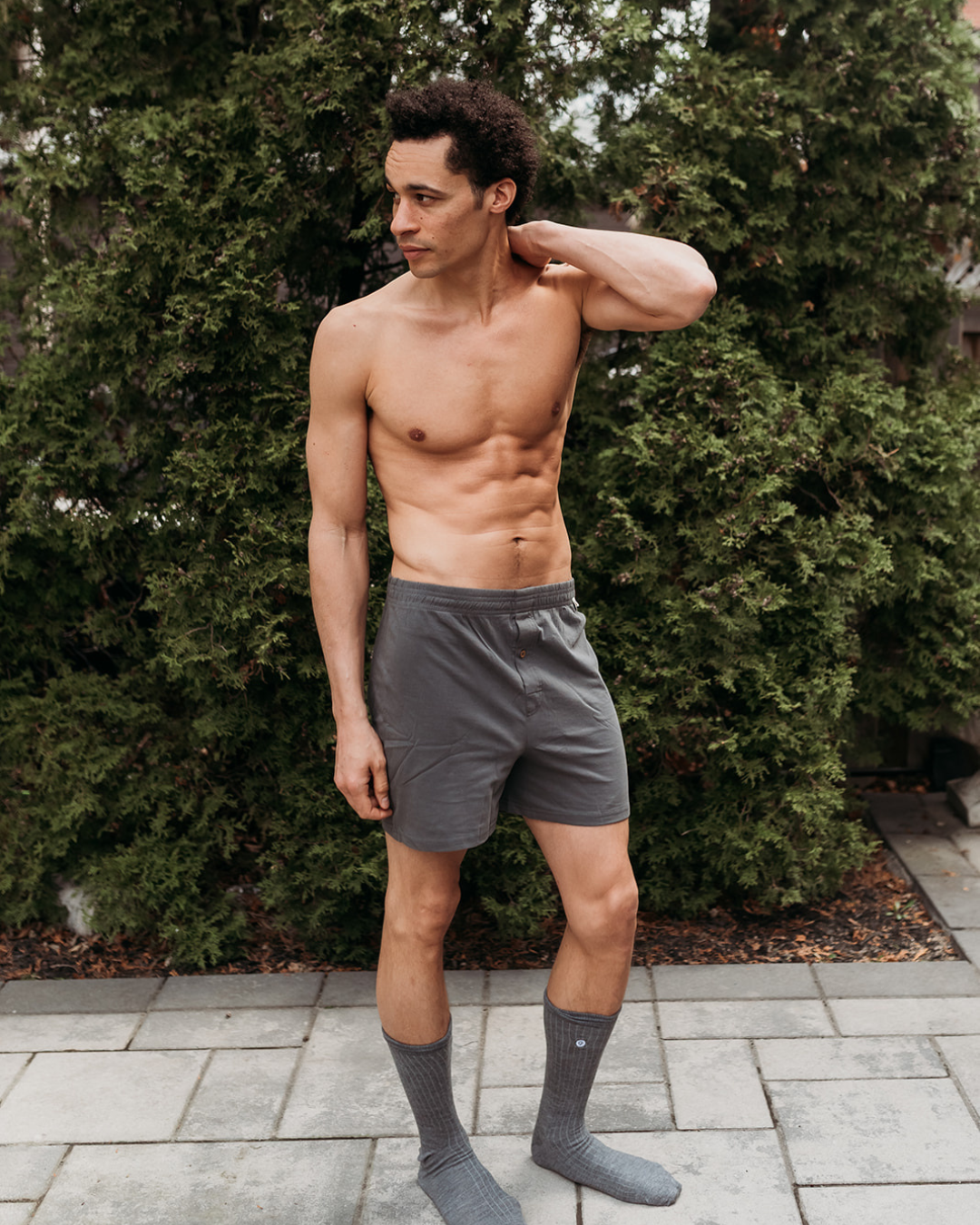 Everyday Knit Boxers - 100% Organic Cotton – Q for Quinn