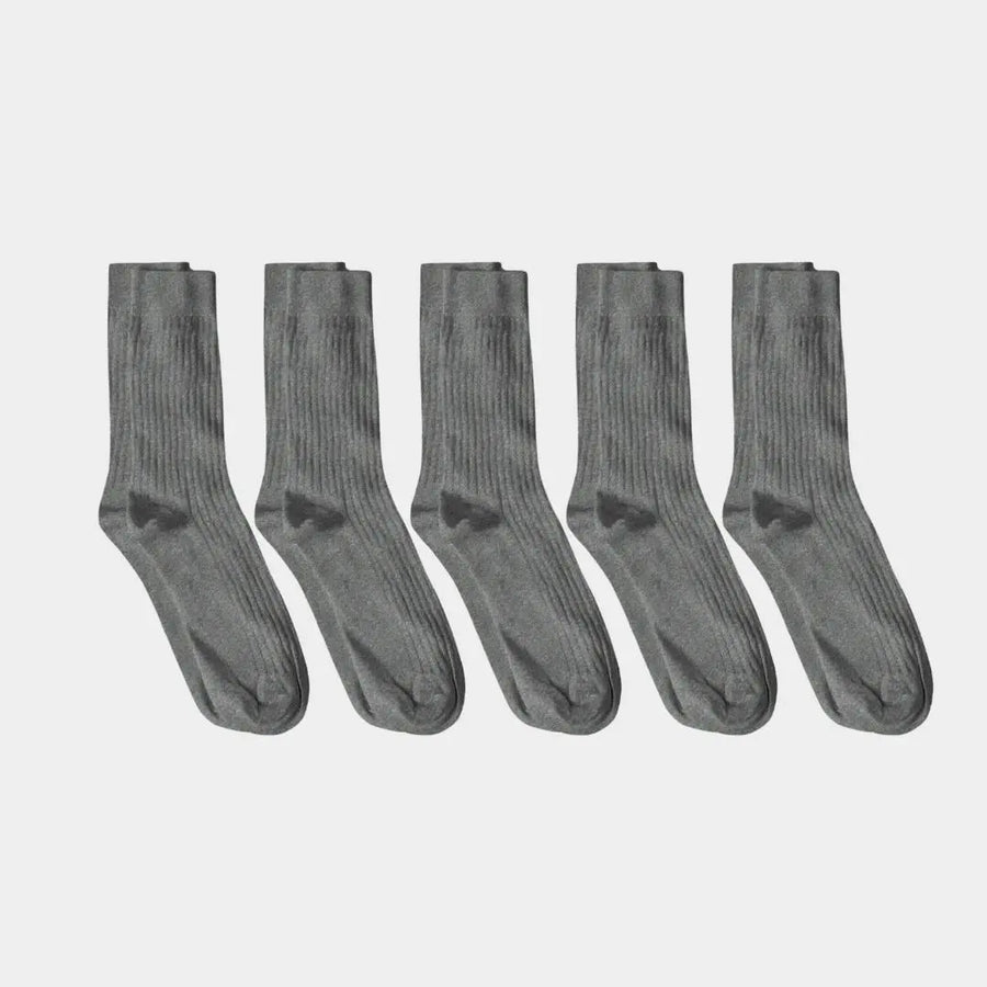 Pure (no dye) Ribbed Sock - 100% Organic Cotton – Q for Quinn™
